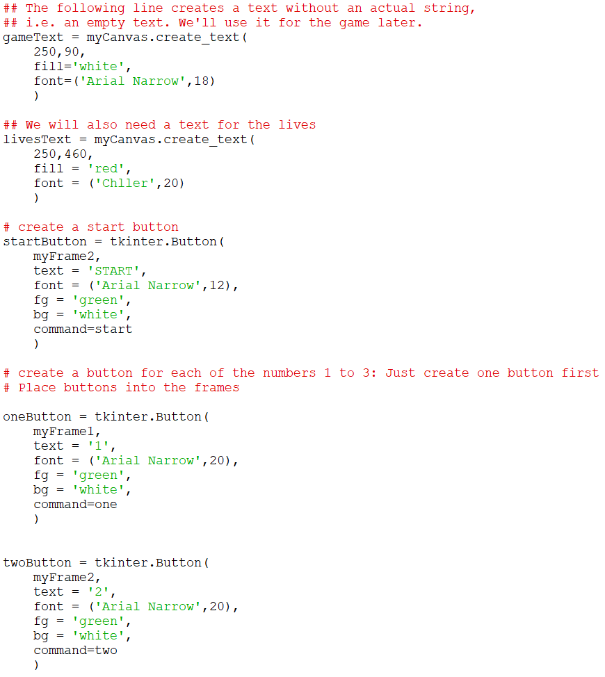 Sample Code Python CccSkerries